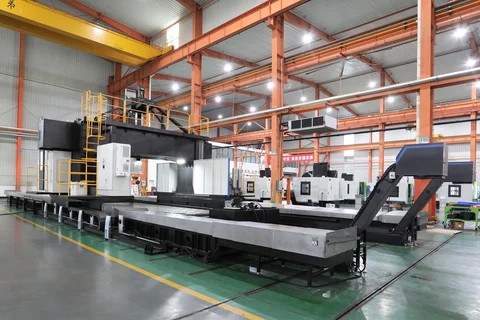 Buy Gmv15050rh Cnc Double Column 5 Face Gantry Milling Machine For Sale ...