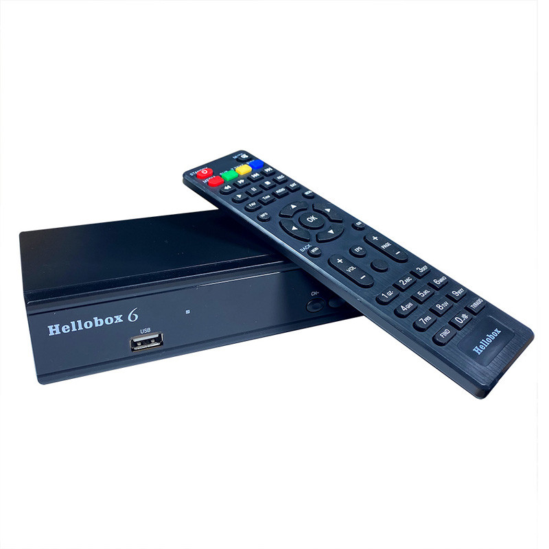 Buy Hellobox 6 Satellite Tv Receiver H.265 Hevc 1080p Multistream/t2mi ...