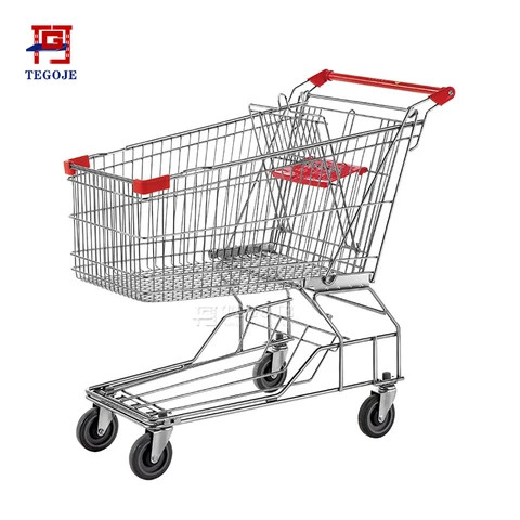 Buy High Quality America Style Customized Supermarket Metal Shopping ...