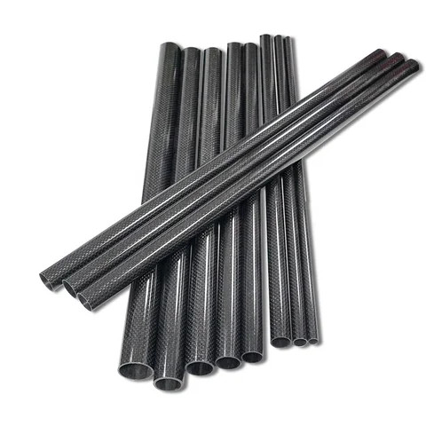 Buy High Strength Carbon Fiber Tube 3k Twill Hollow Carbon Fiber Round ...