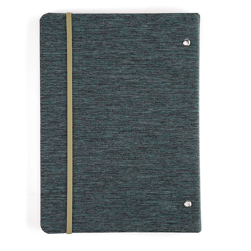 Buy Hollow-out Design Bonded Leather Hard Cover Elastic Solid Color ...