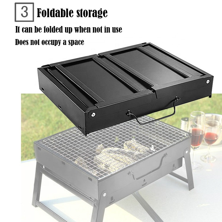 Buy Hotselling Two Sizes Folding Barbeque Grill Carbon Oven Camping ...