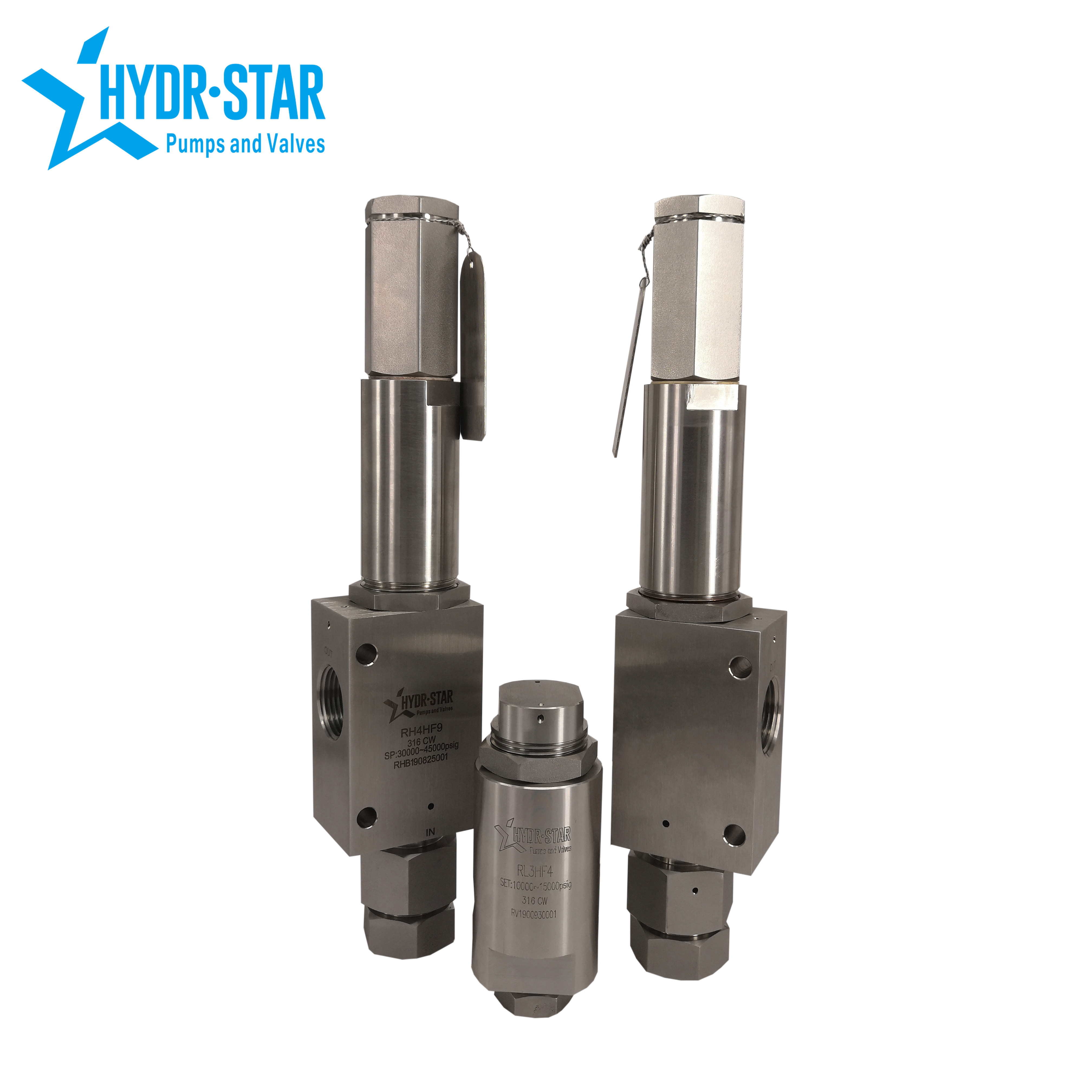 Buy Hydr-star 316 Stainless Steel High Pressure Adjustable Safety ...