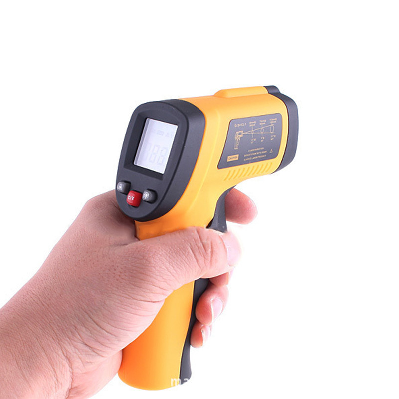 Buy Infrared Digital Thermometer Radiation Thermometer New Thermoprobe ...