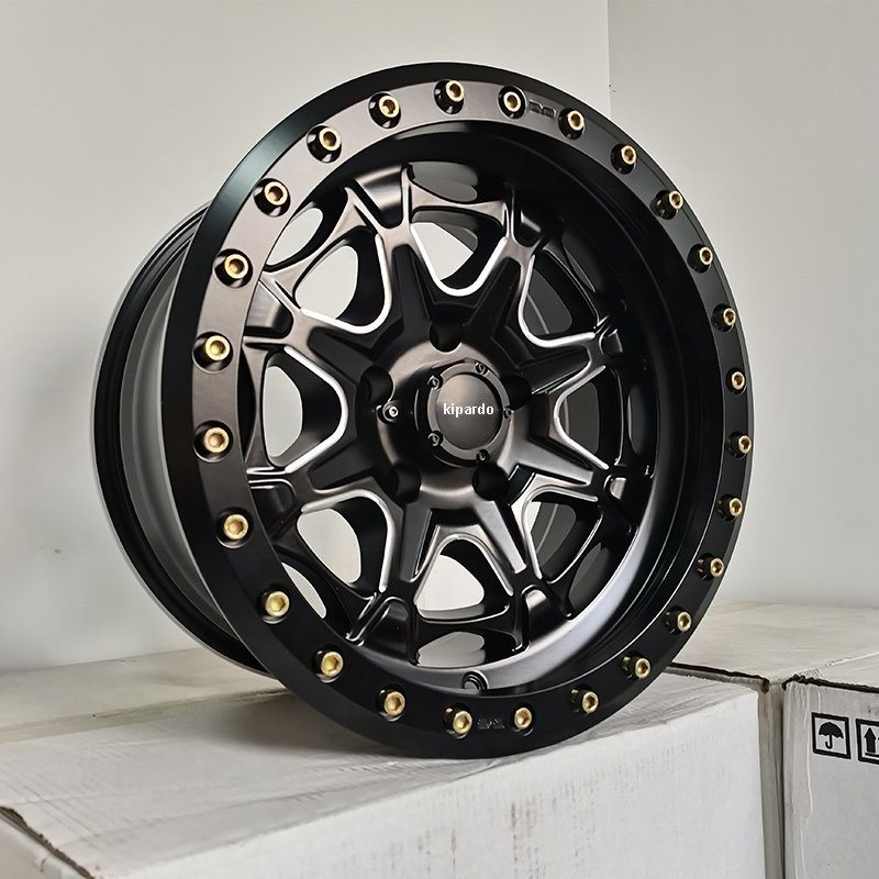 Buy Kipardo Real Beadlock Design Auto Parts Wheels 17x8.5 6x139.7 5x127 ...