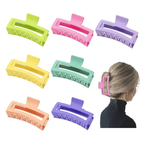 Buy Korean Colorful Large Hair Claw Clips Hair Accessories Hot Sale ...