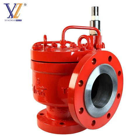 Buy 150lb Flanged Ends Pilot Type Wcb Pressure Safety Relief Valve For ...