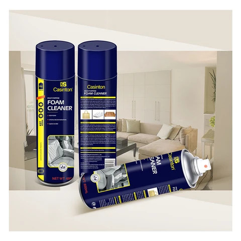 Buy Leather Powerful Seat Multi Purpose Foam Cleaner Spray 650ml ...