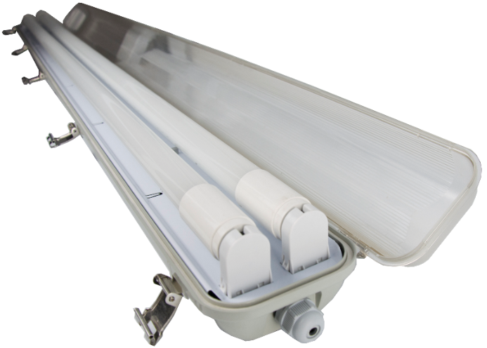 Buy Led Tri-proof Lamp Explosion Proof Vapor Tight Fixture T8 ...