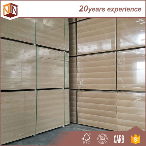 Buy Light Color Plain Mdf Board/raw Mdf/e2/e1/e0/carb P2 from Shandong ...