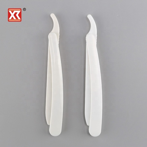 Buy Logo Printed Barber Blade Supplies Disposable Saloon Shavettes ...