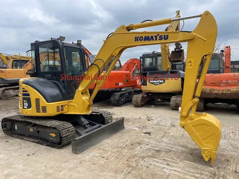 Buy New Arrivalyear Factory 5 Ton Small Machine Digger Used Mini Excavator Komatsu Pc55mr For ...
