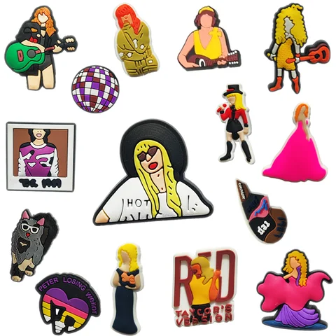 Buy New Design Taylor Star Swift Straw Topper Set 2d Straw Topper Cap ...