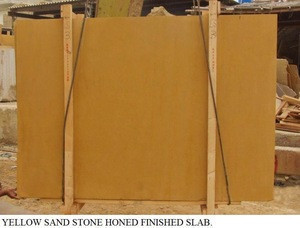 Buy Pakistani Yellow Sandstone Cladding Honed Stone And Bush Hammer ...