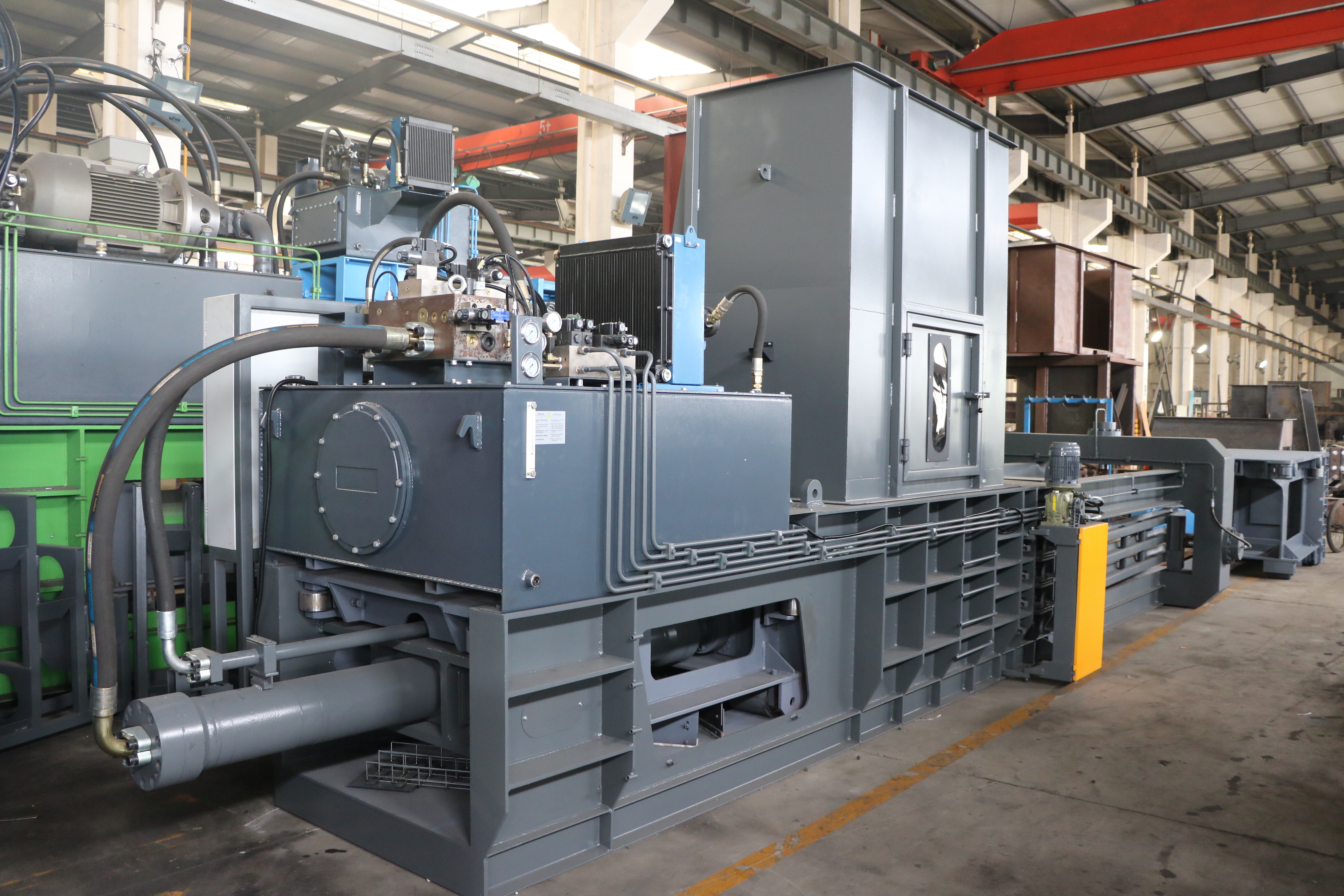 Buy Plastic Horizontal Waste Straw Baler/compactor Machine from ...