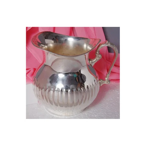 Buy Royal Design Drinking Silver Pitcher Most Trending Look Handcrafted ...