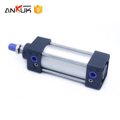 Buy Sc Series Mini Pneumatic Air Cylinders Aluminium Alloy Double ...