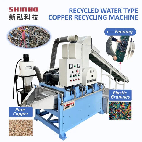 Buy Shinho Automatic Wet Copper Wire Recycling Machine Copper Cable ...