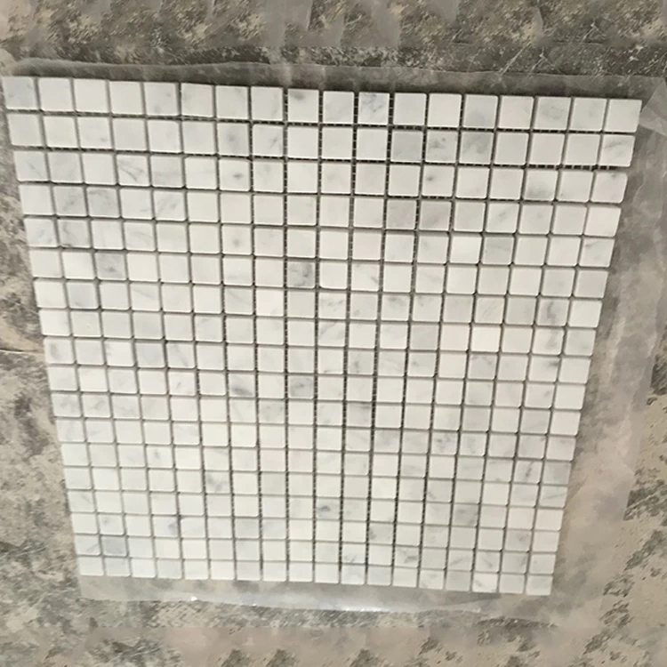 Buy Small Square Marble Mosaic Types Of Room Tiles from Xiamen Good ...