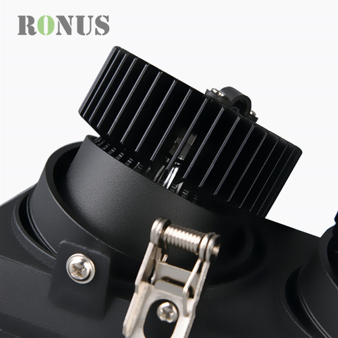 Buy Square Recessed Led Cob 7w*2 Ceiling Double Head Adjustable Indoor ...