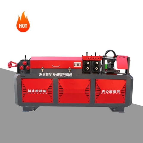 Buy Steel Bar Straightening And Cutting Machine Round Bar Waste Rebar ...