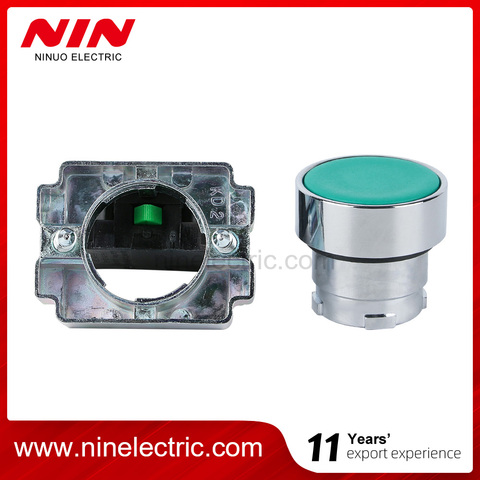 Buy Switching Power Supply Xb2-ba31 1no 1nc Green Metal Push Button Switch from Zhejiang Ninuo ...