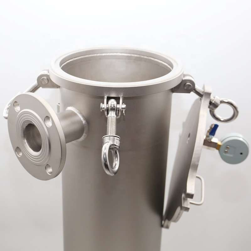 Buy Syrup Filtration Stainless Steel 304 Side Water Inlet Filter Bag ...