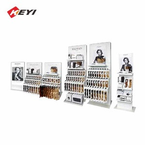 Buy Wholesale Custom Hair Store Golden Metal Wig Stand Display Shelf ...