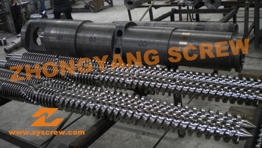Buy Wpc Sheet Profile Conical Twin Screw And Barrel from Zhejiang ...
