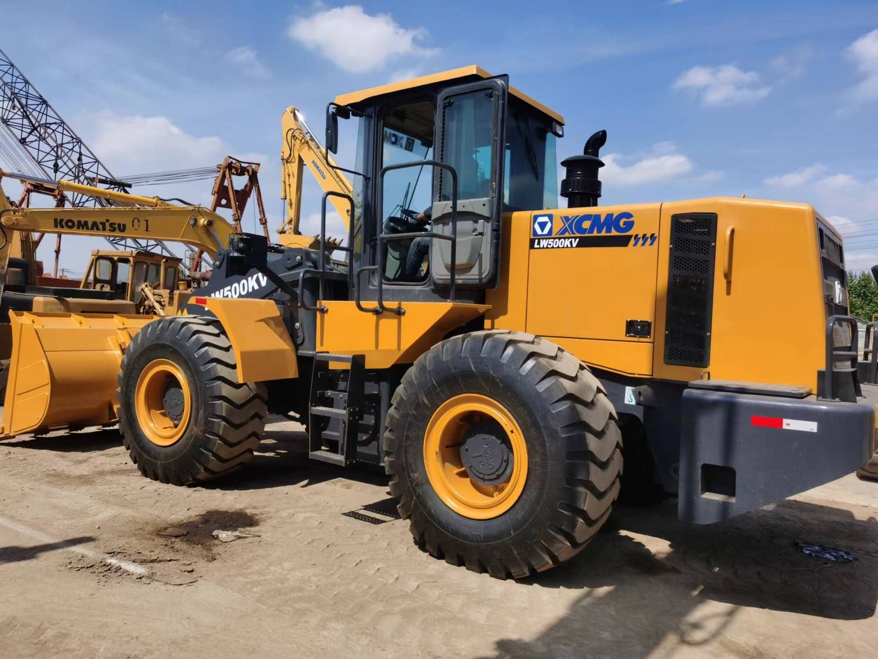 Buy Used Xcmg Lw500 Wheel Loader from PF Machinery Limited, China ...