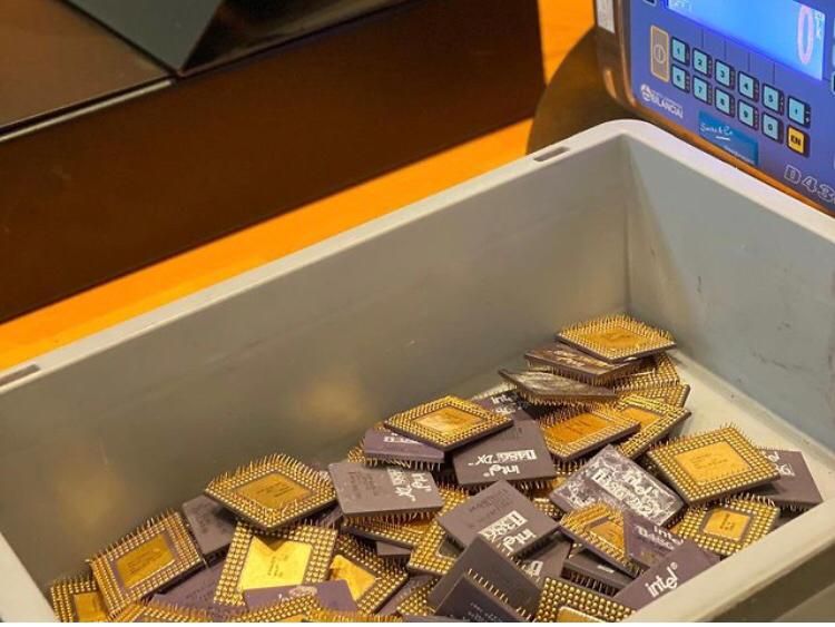 Buy Gold Recovery Cpu Processor Scrap from DWLFoods, Brazil ...