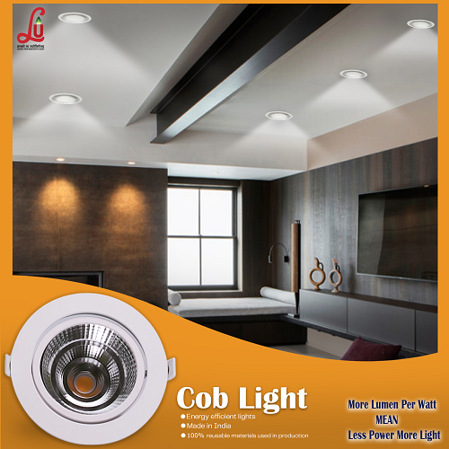 Buy Luminosity 9w Day White Led Cob Light I Spot Or Focus Light I ...