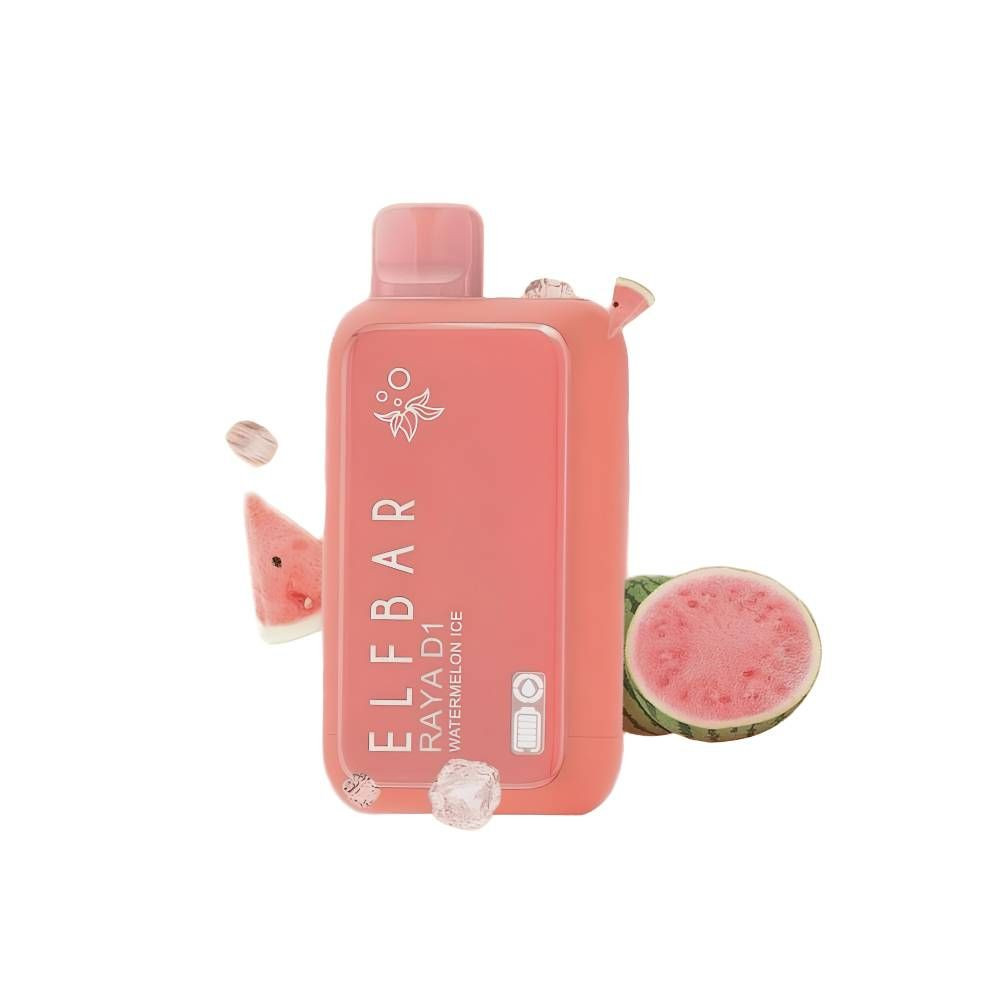 Elfbar Raya D1 Watermelon Ice 10000 Puffs Disposable Vape - Elf Bar ...