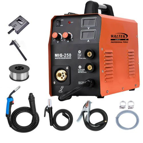 Buy Waltek Welding Machine Mig250 Mig300 Mig350 Multi Process Igbt Inverter Dc Gas Gasless Arc ...