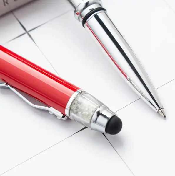 Buy Customized 3 In 1 Stylus Pen Light Promotional Oem Luxury Brass Pen ...