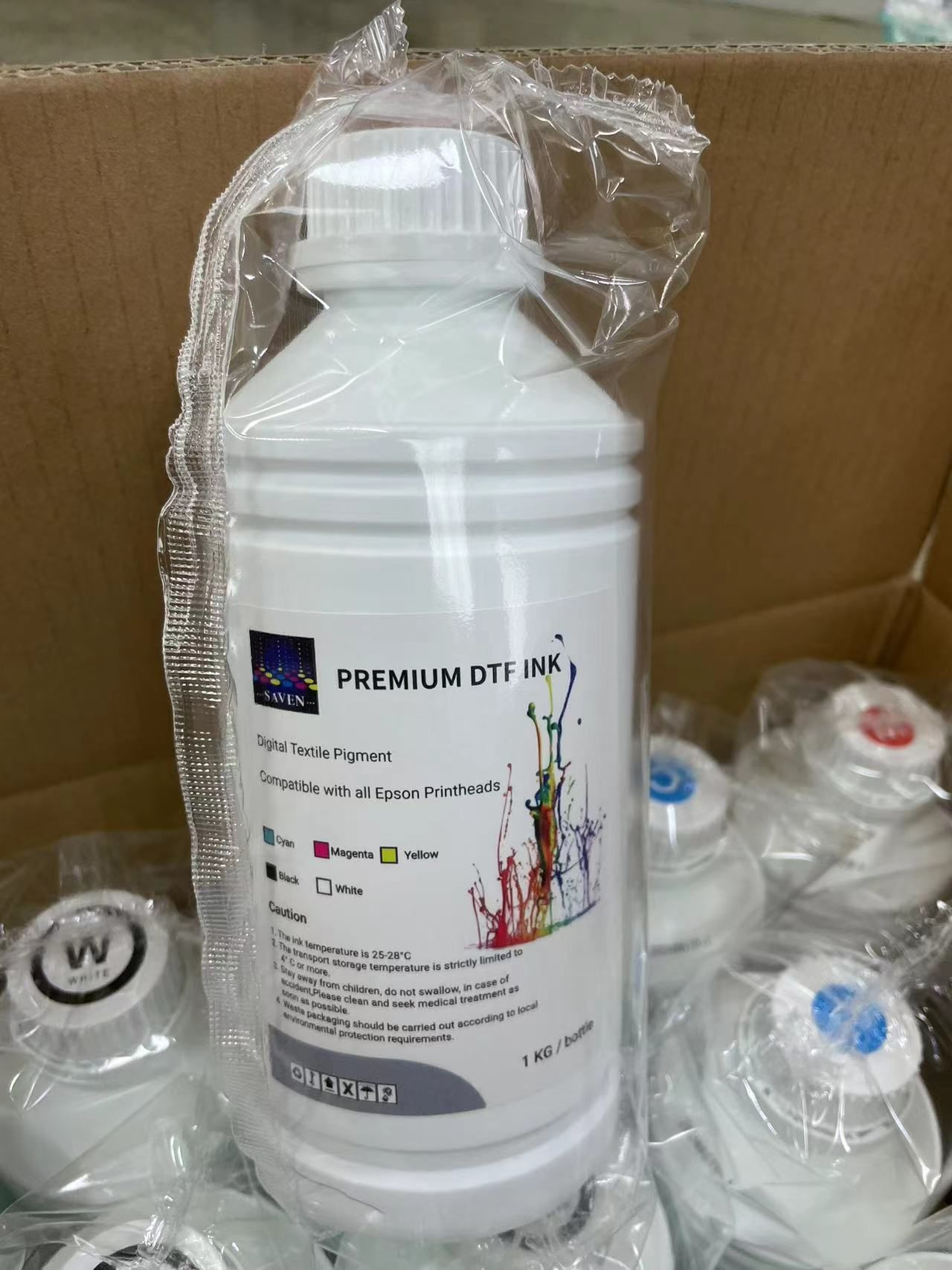 Buy Dtf Pigment Ink from Guangzhou SAVEN Technology Co, Ltd., China ...
