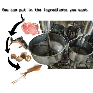 Buy 10-15g Industrial Meatball Automatic Round Fish Beef Meat Ball ...