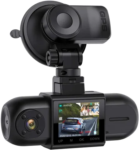 Buy 1.5 Inch Car Dash Cam Mstar8339 1080p Dual Lens Car Black Box Car ...
