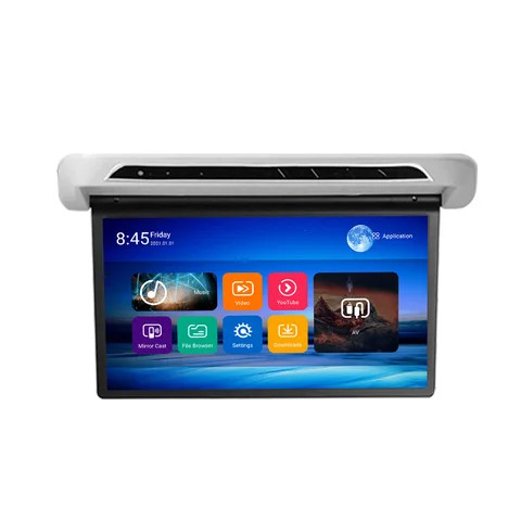 Buy 17.3 Inch Android Car Roof Flip Down Monitor Fm Usb Wifi Mp5 Player ...