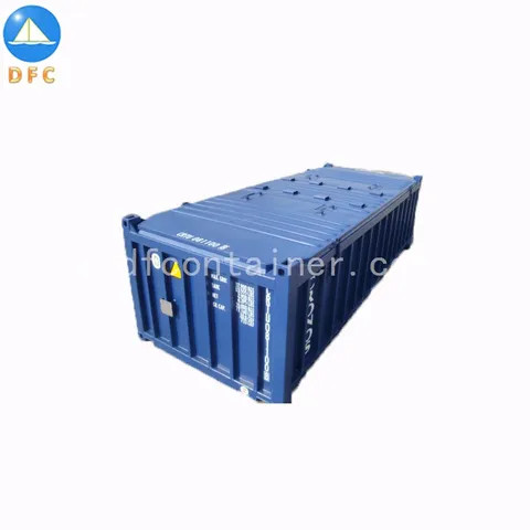 Buy 20ft 40ft Half Height Open Top Shipping Container With Hard Cover ...
