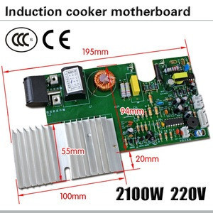Buy 2100w 220v Induction Cooker Motherboard Universal Board Circuit ...