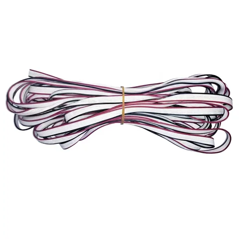 Buy 26awg Ul1007 300v 7pin Pvc White Marking Red Black Side Flat Ribbon ...