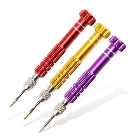 Buy 5-in-1 Mini Precision Repair Screwdriver Set Full Metal Handle 1.5 ...