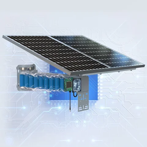 Buy 60w60ah Solar Panel Energy System For Cctv Camera Security System ...