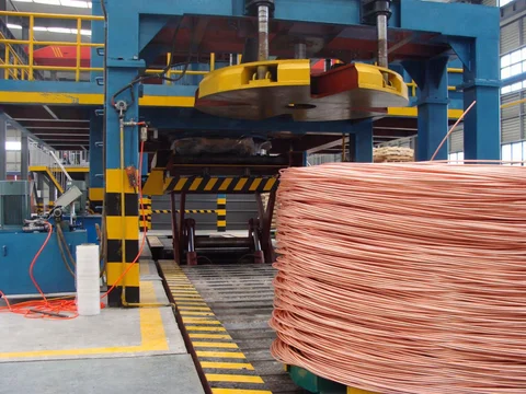 Buy 8-20mm Copper Rod Upcast Continuous Casting Machine Rolling Machine ...