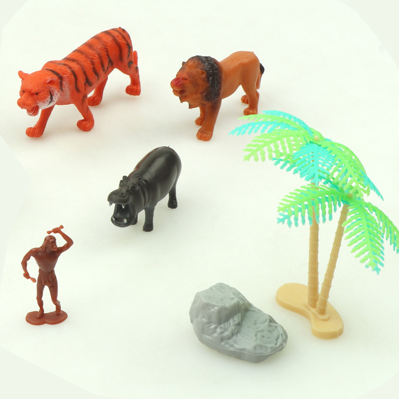 Buy Animal Sets Wooden Montessori Teaching Aids Learning Materials ...