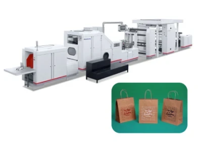 Buy Automatic High Speed Square Bottom Kraft Paper Bag Making Machine W ...