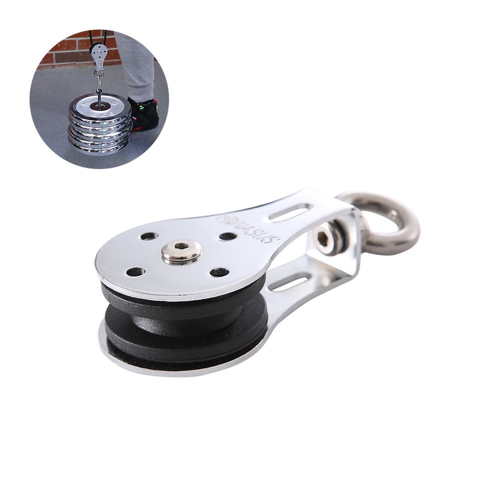 Buy Bearing Lifting Pulley Silent Hanging Wheel Fitness Wheel Silent ...