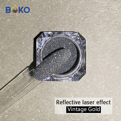 Buy Boko High Quality 2g Holographic Glitter Powder-holo Nail Powder ...