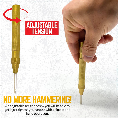 Buy Center Punch Set 2 Automatic Center Punches With Adjustable Strokes ...